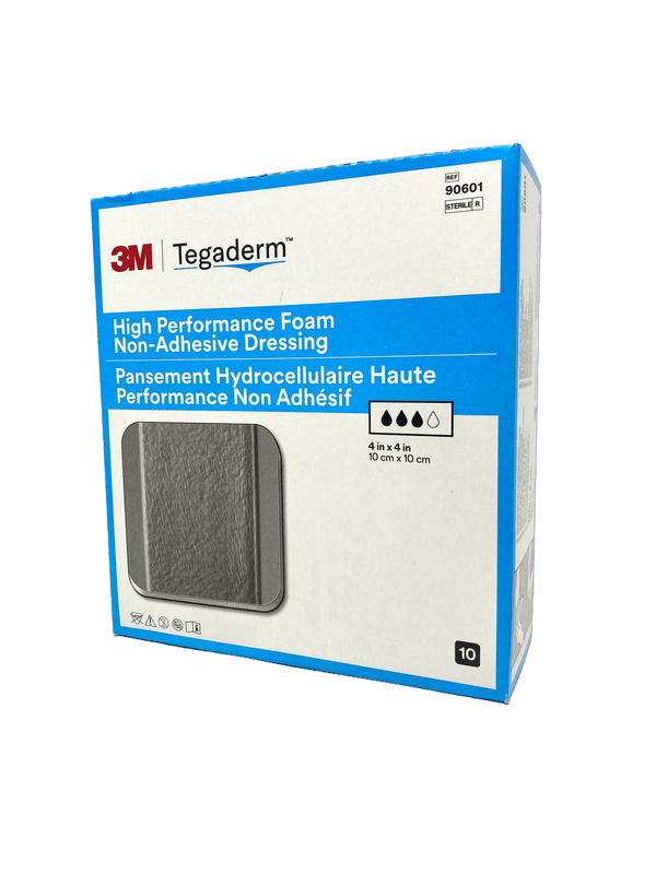 3M TEGADERM Non-adhesive Foam 10x10cm - 10pcs – Waldner Care